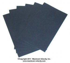 Fine Grit Sandpaper - Pinewood Derby | Maximum Velocity