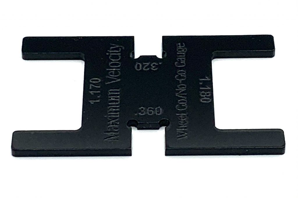 Pinewood Derby Wheel Go/No-go Gauge | Maximum Velocity