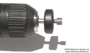 Pinewood Derby Pro-Wheel Mandrel | Maximum Velocity