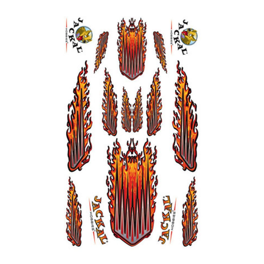 Flame Game Sticker Decals | Maximum Velocity